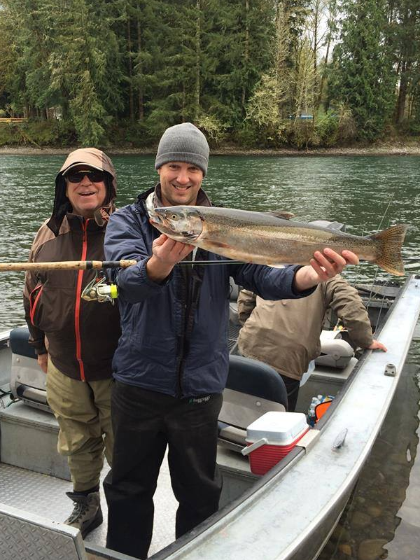 Rainbow Trout Fishing Guides in the Chehalis River