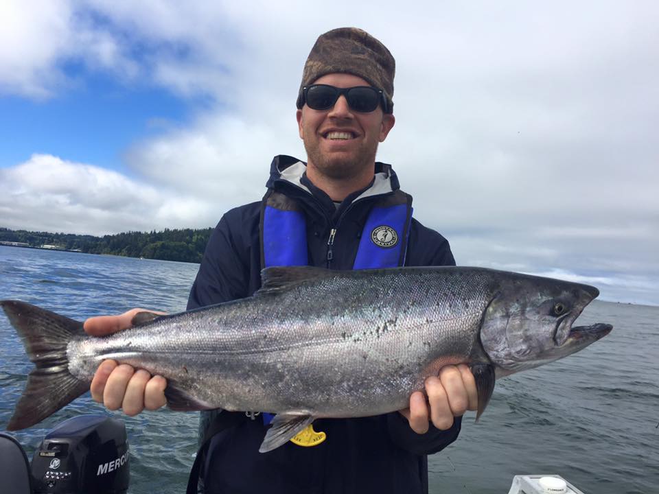 Coho Salmon Fishing Charters in the Kilchis River