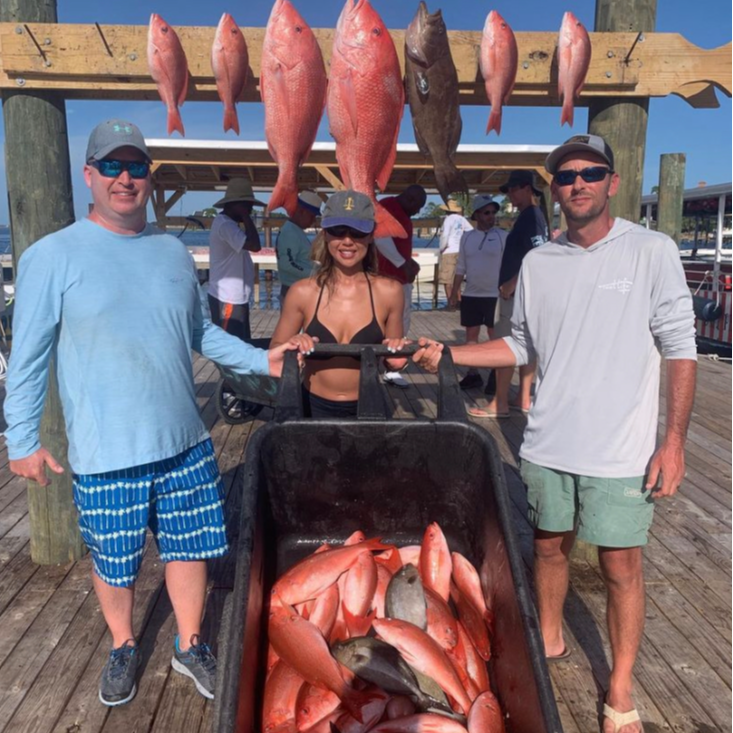 Vermillion Snapper Fishing Charters in Perdido Pass