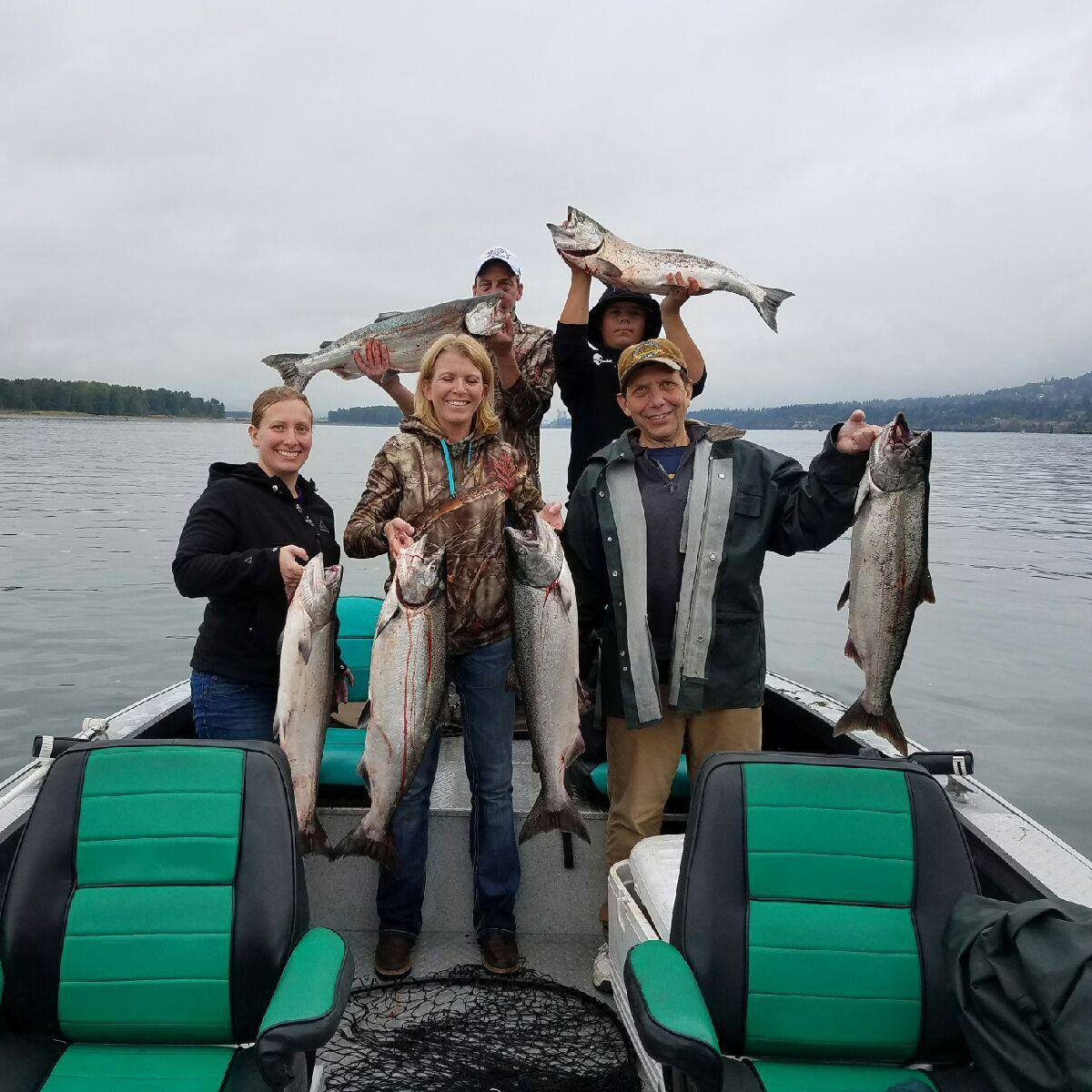 Kalama River Spring Chinook Salmon Trip In Kalama