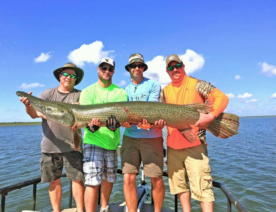Alligator Gar Fishing Charters in the Guadalupe River