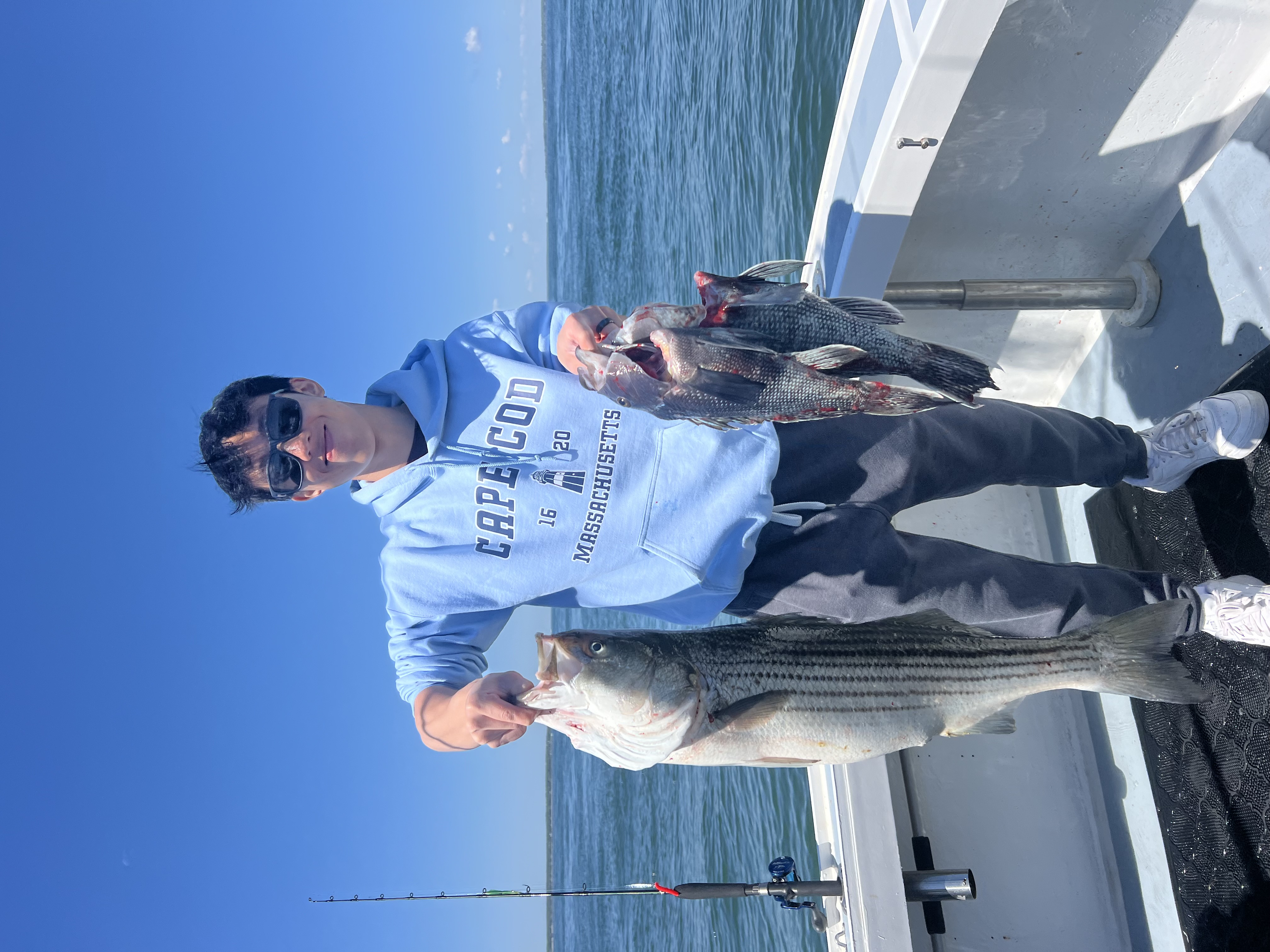 Topwater Fishing Charters in the Nantucket Sound